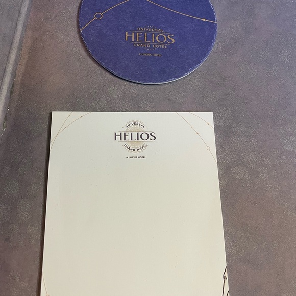 Accents | Universal Epic Universe Helios Grand Hotel Notepad And ...